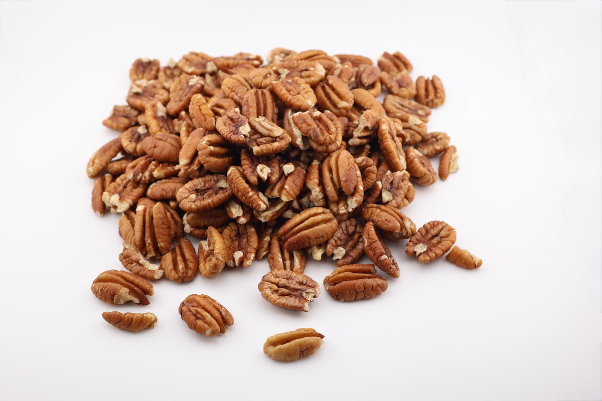 Fancy Mammoth Pecans Halves (Salted) – Memphis Peanut Shoppe